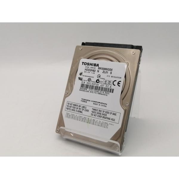 ■分類：2.5インチ 内蔵型SATA HDD■ランク：中古■メーカー：TOSHIBA■製造番号：30CLS0F3SJ27■備考：付属品：本体のみ■保証期間：１週間■注意事項：お客様のモニター発色の具合によって、実際の商品と色合いが異なる場合...