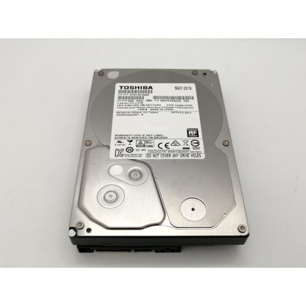 ■分類：3.5インチ 内蔵型SATA HDD■ランク：中古■メーカー：TOSHIBA■製造番号：58GV2XAGSTZ5■備考：付属品：本体のみ■保証期間：１週間■注意事項：お客様のモニター発色の具合によって、実際の商品と色合いが異なる場合...