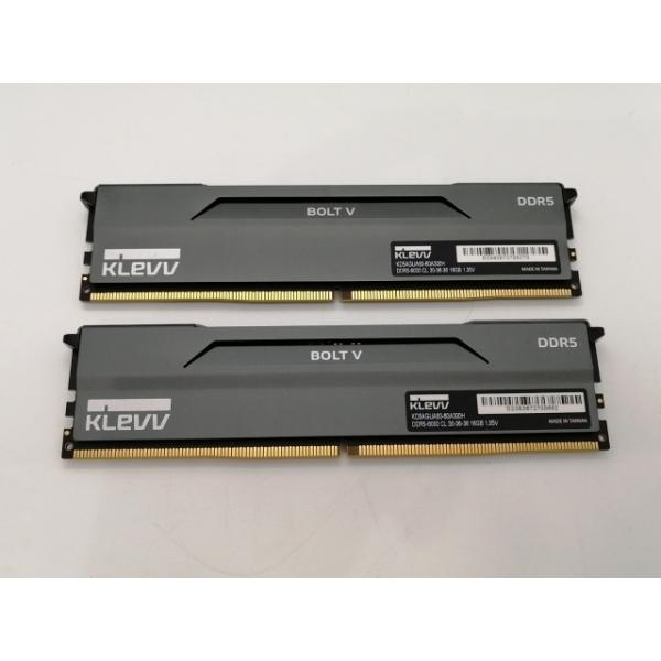 ■分類：メモリー■ランク：中古■メーカー：DDR5■製造番号：0270/0682■備考：メーカー：Klevv付属品：本体のみ■保証期間：１週間■注意事項：お客様のモニター発色の具合によって、実際の商品と色合いが異なる場合があります。