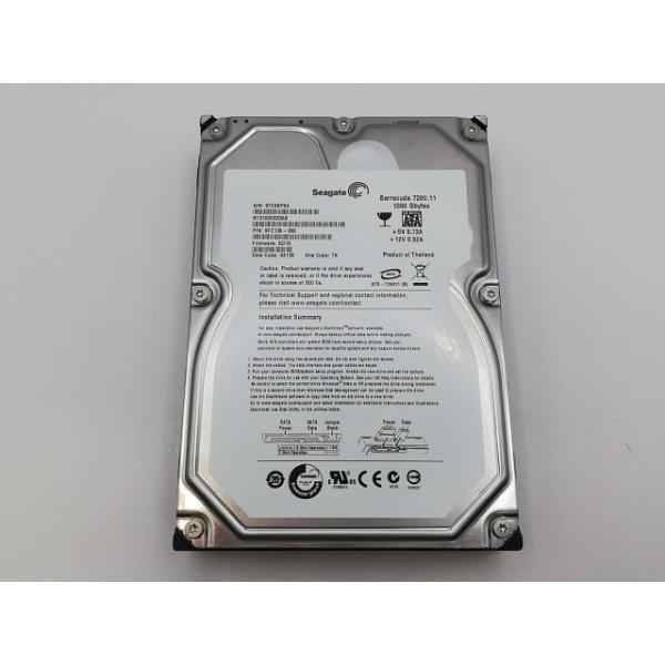 ■分類：3.5インチ 内蔵型SATA HDD■ランク：中古■メーカー：Seagate■製造番号：9TE0BP54■備考：付属品：本体のみ■保証期間：１週間■注意事項：お客様のモニター発色の具合によって、実際の商品と色合いが異なる場合があります。