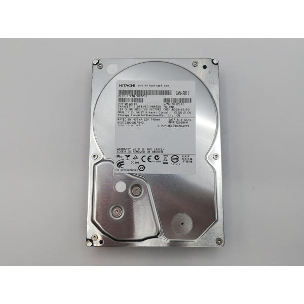 ■分類：3.5インチ 内蔵型SATA HDD■ランク：中古■メーカー：HITACHI■製造番号：F30B211E■備考：付属品：本体のみ■保証期間：１週間■注意事項：お客様のモニター発色の具合によって、実際の商品と色合いが異なる場合があります。