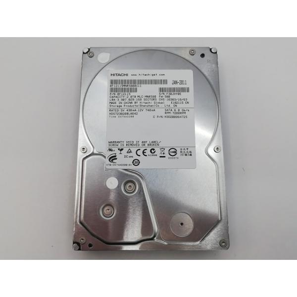 ■分類：3.5インチ 内蔵型SATA HDD■ランク：中古■メーカー：HITACHI■製造番号：F30JHY0E■備考：付属品：本体のみ■保証期間：１週間■注意事項：お客様のモニター発色の具合によって、実際の商品と色合いが異なる場合があります。