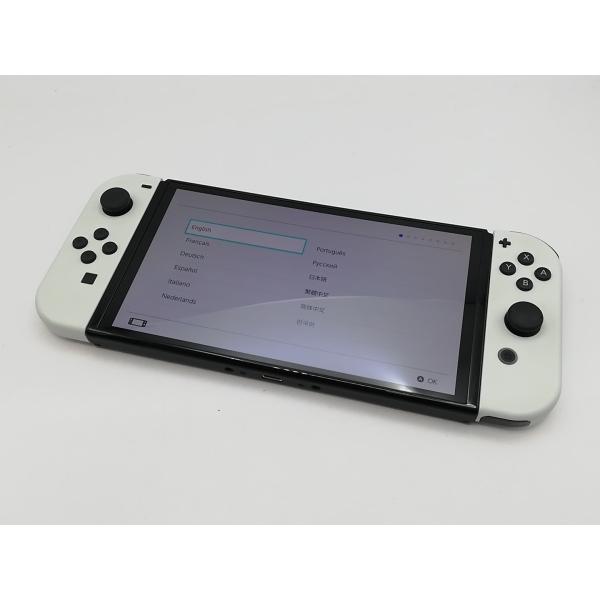 ■分類：据置ゲーム機■ランク：ランクB■メーカー：Nintendo■製造番号：XTJ10929408382■備考：状態：画面スレ、外装スレ、コントローラー軽度の変色 付属品：箱・印刷物・Switchドック・Joy-Con(L・R)・Joy-...