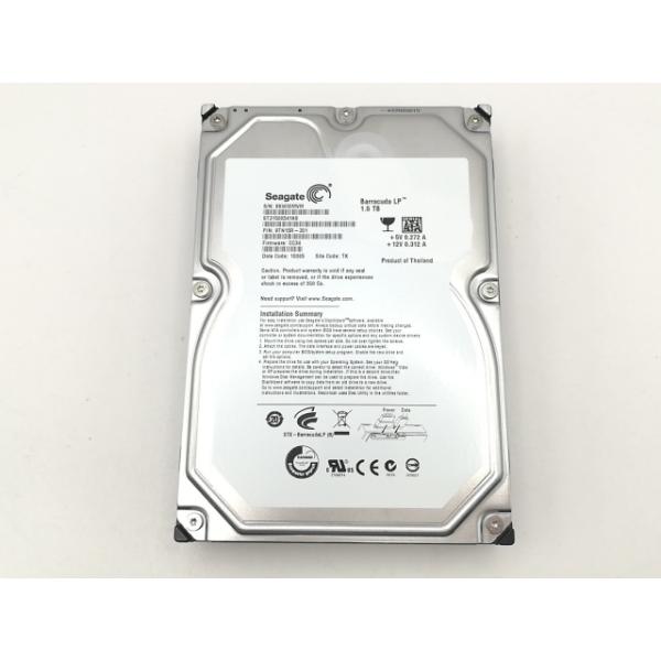 ■分類：3.5インチ 内蔵型SATA HDD■ランク：中古■メーカー：Seagate■製造番号：9XW00MVM■保証期間：１週間■注意事項：お客様のモニター発色の具合によって、実際の商品と色合いが異なる場合があります。