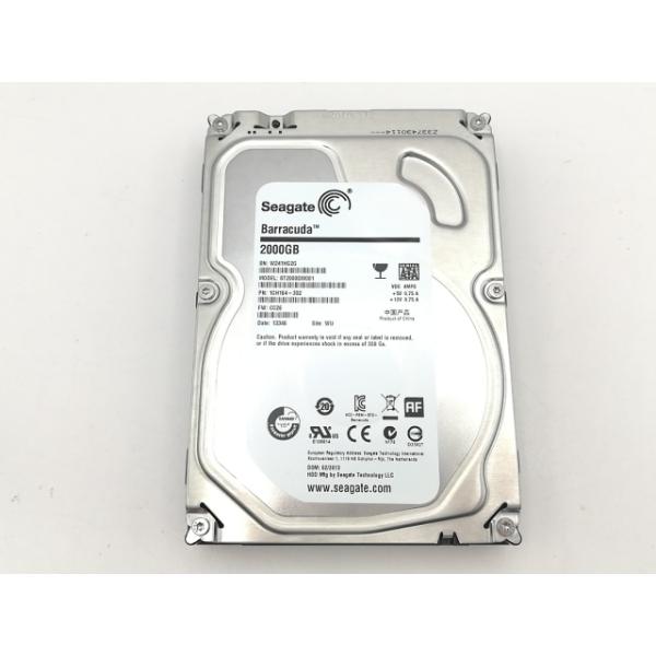 ■分類：3.5インチ 内蔵型SATA HDD■ランク：中古■メーカー：Seagate■製造番号：W241HG2G■保証期間：１週間■注意事項：お客様のモニター発色の具合によって、実際の商品と色合いが異なる場合があります。