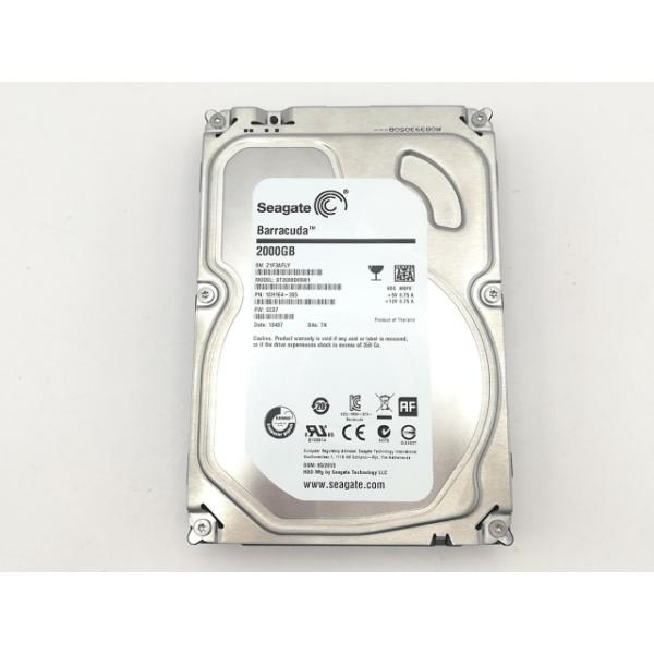 ■分類：3.5インチ 内蔵型SATA HDD■ランク：中古■メーカー：Seagate■製造番号：Z1F3AFLY■保証期間：１週間■注意事項：お客様のモニター発色の具合によって、実際の商品と色合いが異なる場合があります。
