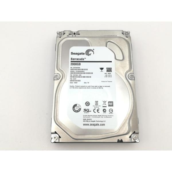 ■分類：3.5インチ 内蔵型SATA HDD■ランク：中古■メーカー：Seagate■製造番号：Z2F0W2MS■保証期間：１週間■注意事項：お客様のモニター発色の具合によって、実際の商品と色合いが異なる場合があります。