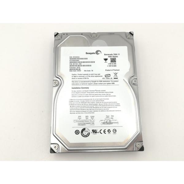 ■分類：3.5インチ 内蔵型SATA HDD■ランク：中古■メーカー：Seagate■製造番号：9TE08ZEQ■保証期間：１週間■注意事項：お客様のモニター発色の具合によって、実際の商品と色合いが異なる場合があります。