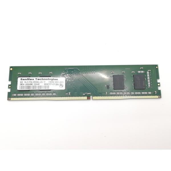 ■分類：メモリー■ランク：中古■メーカー：DDR4■製造番号：241S■備考：メーカー：SanMax 付属品：本体のみ■保証期間：１週間■注意事項：お客様のモニター発色の具合によって、実際の商品と色合いが異なる場合があります。