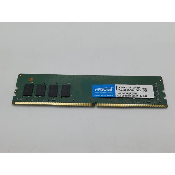 ■分類：メモリー■ランク：中古■メーカー：DDR4■製造番号：035081■備考：Crucial■保証期間：１週間■注意事項：お客様のモニター発色の具合によって、実際の商品と色合いが異なる場合があります。