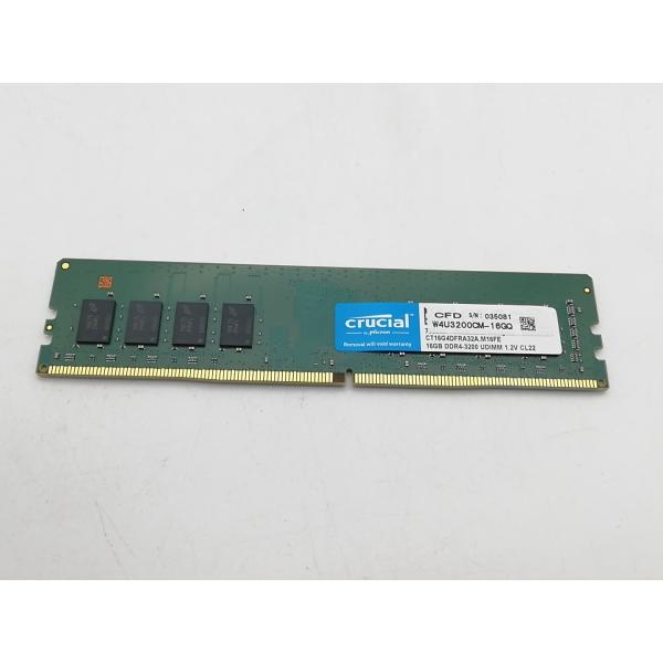 ■分類：メモリー■ランク：中古■メーカー：DDR4■製造番号：035081■備考：Crucial■保証期間：１週間■注意事項：お客様のモニター発色の具合によって、実際の商品と色合いが異なる場合があります。
