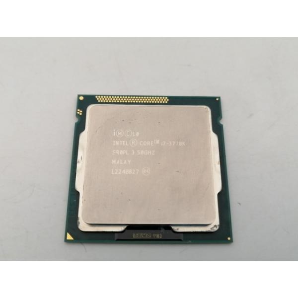 ■分類：CPU■ランク：中古■メーカー：Intel■製造番号：BX80637I73770K■備考：付属品：箱、印刷物、CPUクーラー■保証期間：１週間■注意事項：お客様のモニター発色の具合によって、実際の商品と色合いが異なる場合があります。