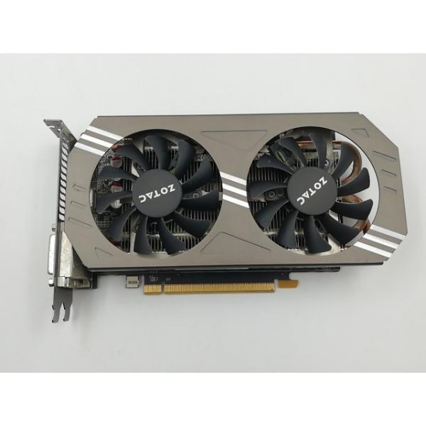 ■分類：ビデオボード■ランク：中古■メーカー：ZOTAC■製造番号：N152700011417■備考：状態：プラケット軽度腐食、全体汚れあり、外装スレ付属品：箱、印刷物、電源変換ケーブルx2、変換アダプタ、サポートディスク■保証期間：１週間...