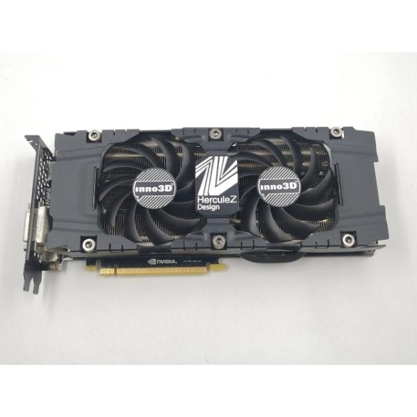 ■分類：ビデオボード■ランク：中古■メーカー：Inno3D■製造番号：32-450-160900323■備考：状態：外装キズ、背面ネジキズ、汚れ、コイル鳴きあり付属品：本体のみ■保証期間：１週間■注意事項：お客様のモニター発色の具合によって...