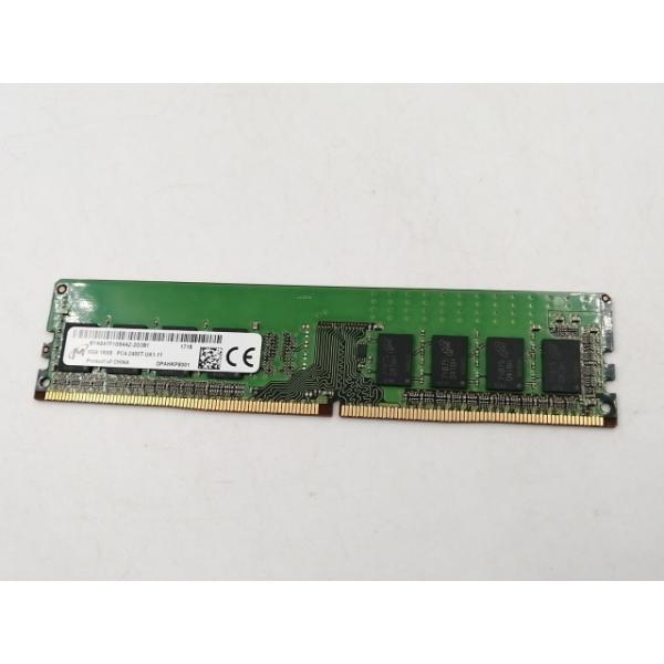 ■分類：メモリー■ランク：中古■メーカー：DDR4■製造番号：1718■備考：Micron状態：外装スレ付属品：本体のみ■保証期間：１週間■注意事項：お客様のモニター発色の具合によって、実際の商品と色合いが異なる場合があります。