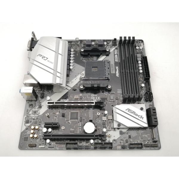 ■分類：マザーボード■ランク：中古■メーカー：ASRock■製造番号：H5M0XB034429■備考：対応CPU:Ryzen3000シリーズ/APU:Ryzen4000Gシリーズ ＊Ryzen3400G/3200Gは動作しません。BIOS ...