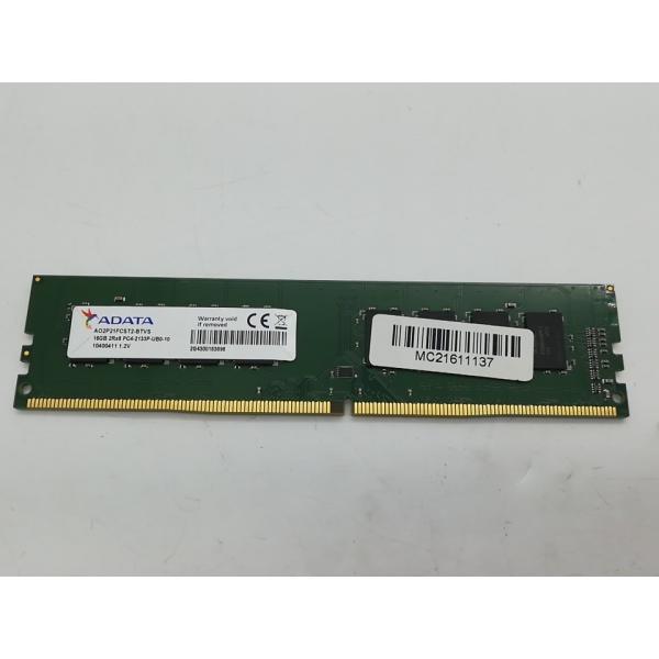 ■分類：メモリー■ランク：中古■メーカー：DDR4■製造番号：2G4300183696■備考：ADATA付属品：本体のみ■保証期間：１週間■注意事項：お客様のモニター発色の具合によって、実際の商品と色合いが異なる場合があります。