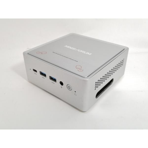 ■分類：Windowsデスクトップパソコン■ランク：ランクA■メーカー：MINISFORUM■製造番号：50026B7381DDC15■備考：状態：外装スレ付属品：箱、印刷物、ACアダプタ、HDMIケーブル、電源ケーブル■保証期間：１ヶ月■...