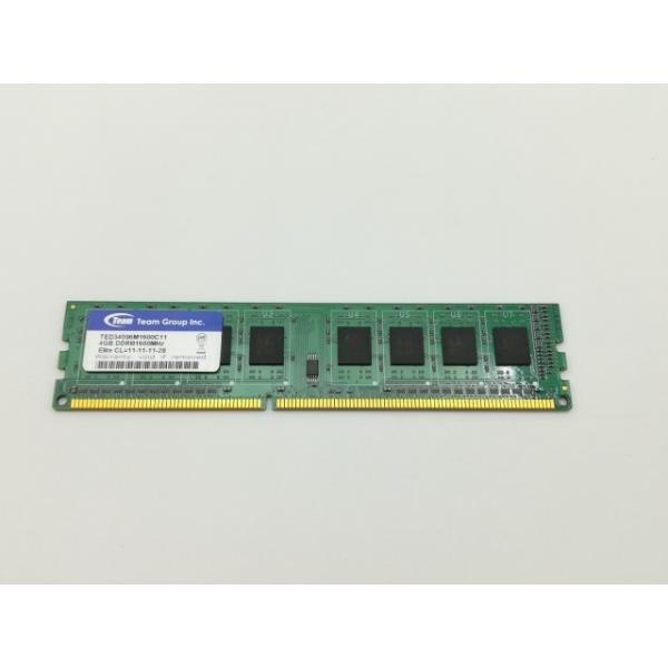 ■分類：メモリー■ランク：中古■メーカー：DDR3■備考：Team 付属品：本体のみ■保証期間：１週間■注意事項：お客様のモニター発色の具合によって、実際の商品と色合いが異なる場合があります。