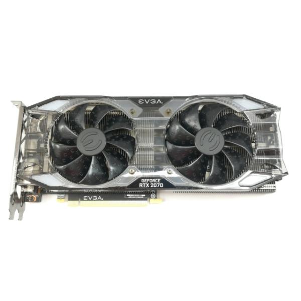 ■分類：ビデオボード■ランク：中古■メーカー：NVIDIA■製造番号：1914132172004185■備考：EVGA GeForce RTX 2070 XC GAMING,/08G-P4-2172-KR状態：高負荷時に軽度コイル鳴き、外装...