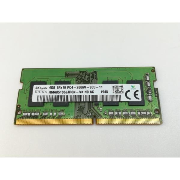 ■分類：メモリー■ランク：中古■メーカー：260PIN■製造番号：205C5619■備考：SKhynix付属品：本体のみ■保証期間：１週間■注意事項：お客様のモニター発色の具合によって、実際の商品と色合いが異なる場合があります。
