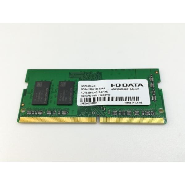 ■分類：メモリー■ランク：中古■メーカー：260PIN■製造番号：2M0200055982■備考：I-O DATA/SKhynix付属品：本体のみ■保証期間：１週間■注意事項：お客様のモニター発色の具合によって、実際の商品と色合いが異なる場...