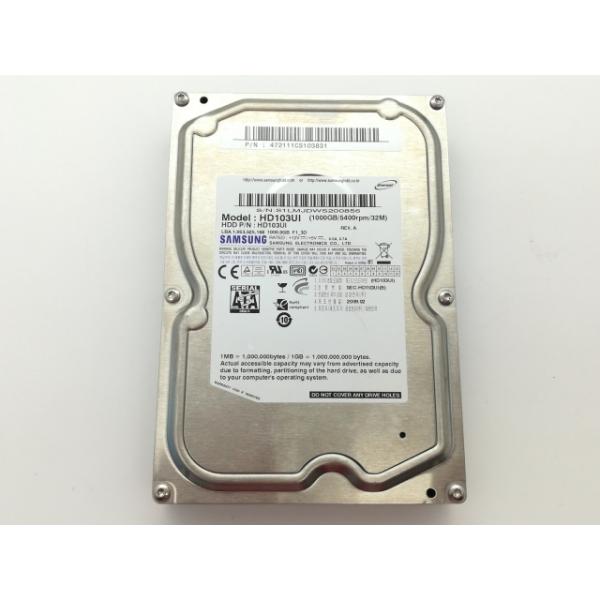 ■分類：3.5インチ 内蔵型SATA HDD■ランク：中古■メーカー：SAMSUNG■製造番号：S1LMJDWS200856■備考：付属品：本体のみ■保証期間：１週間■注意事項：お客様のモニター発色の具合によって、実際の商品と色合いが異なる...