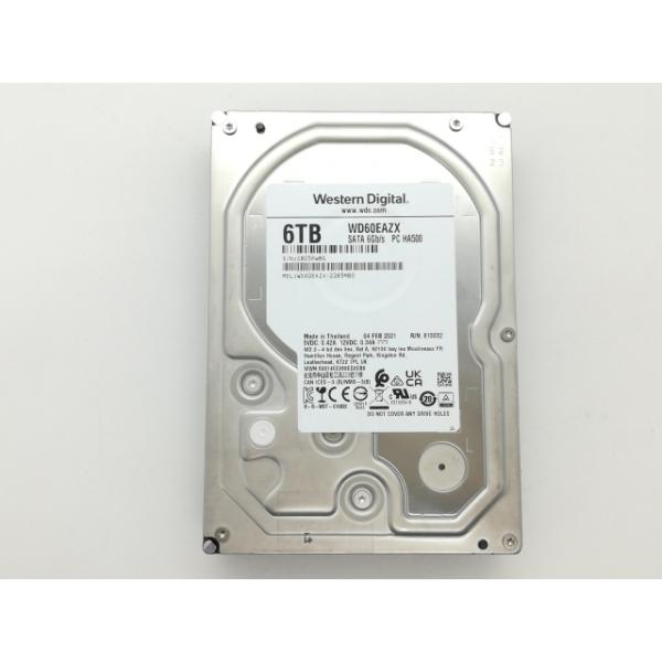 ■分類：3.5インチ 内蔵型SATA HDD■ランク：中古■メーカー：各社3.5インチSerialATA■製造番号：C805RWBG■備考：メーカー：WD 型番：WD60EAZX 付属品：本体のみ■保証期間：１週間■注意事項：お客様のモニタ...