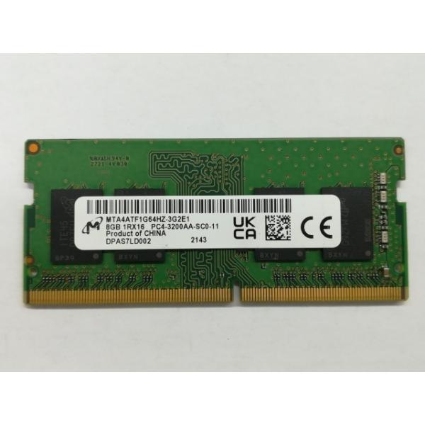 ■分類：メモリー■ランク：中古■メーカー：260PIN■備考：Micron 状態：接点にキズがあります。 付属品：本体のみ ※写真はイメージとなります。詳細な写真をお求めの場合はお問合せ下さい。■保証期間：１週間■注意事項：お客様のモニター...