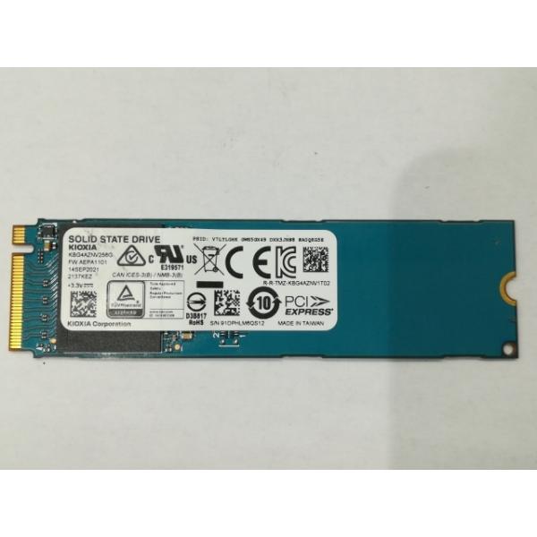 ■分類：SSD■ランク：中古■メーカー：各社■製造番号：91DPHLM6QS12■備考：メーカー：KIOXIA 型番：KBG4AZNV256G 付属品：本体のみ■保証期間：１週間■注意事項：お客様のモニター発色の具合によって、実際の商品と色...