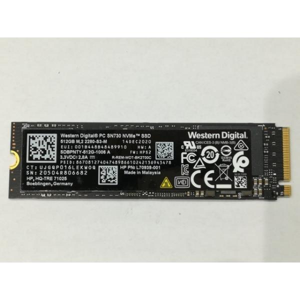 ■分類：SSD■ランク：中古■メーカー：各社■製造番号：20504R806682■備考：メーカー：Western Digital 型番：SDBPNTY-512G-1006 付属品：本体のみ■保証期間：１週間■注意事項：お客様のモニター発色の...