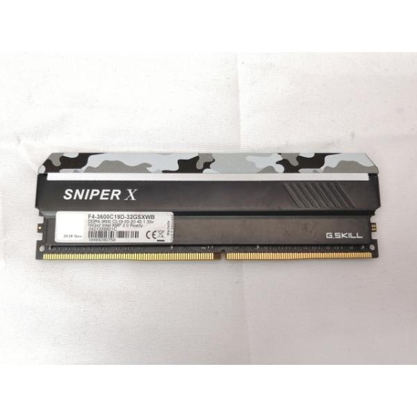 ■分類：メモリー■ランク：中古■メーカー：DDR4■製造番号：0759■備考：SNIPER　X 付属品：本体のみ■保証期間：１週間■注意事項：お客様のモニター発色の具合によって、実際の商品と色合いが異なる場合があります。