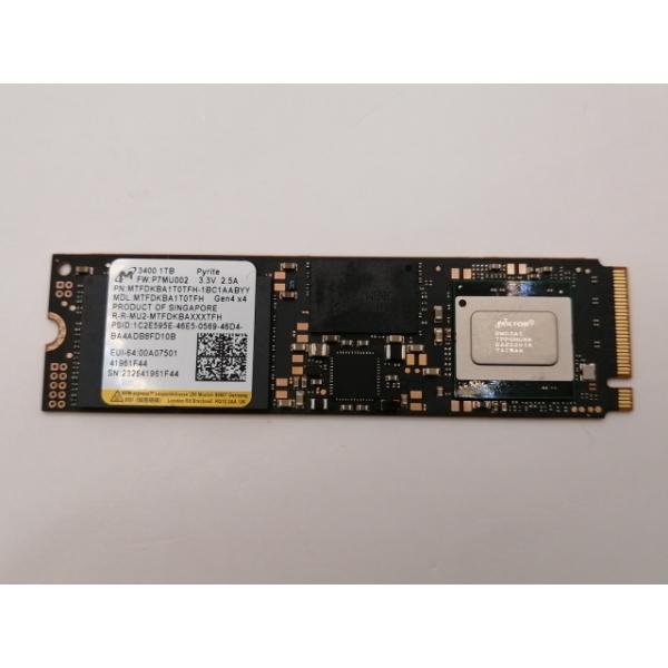 ■分類：SSD■ランク：中古■メーカー：各社■製造番号：1F44■備考：Micron付属品：本体のみ■保証期間：１週間■注意事項：お客様のモニター発色の具合によって、実際の商品と色合いが異なる場合があります。