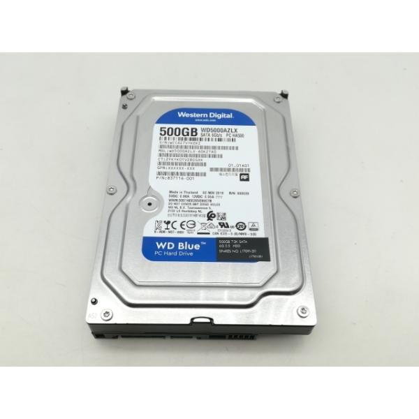 ■分類：3.5インチ 内蔵型SATA HDD■ランク：中古■メーカー：W.D.■備考：電源投入回数：722回/使用時間：10809時間(07月時点)付属品：本体のみ■保証期間：１週間■注意事項：お客様のモニター発色の具合によって、実際の商品...
