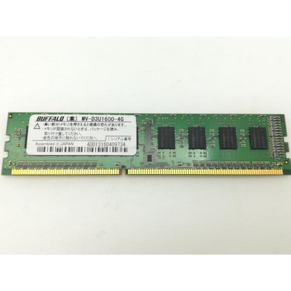 ■分類：メモリー■ランク：中古■メーカー：DDR3■製造番号：BUFFALO/NANYA■備考：BUFFALO/NANYA付属品：本体のみ■保証期間：１週間■注意事項：お客様のモニター発色の具合によって、実際の商品と色合いが異なる場合があります。