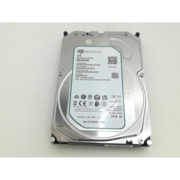 ■分類：3.5インチ 内蔵型SATA HDD■ランク：中古■メーカー：Seagate■製造番号：ZFN4N94P■備考：電源投入回数：351回/使用時間：5997時間(1月時点) 付属品：本体のみ■保証期間：１週間■注意事項：お客様のモニタ...