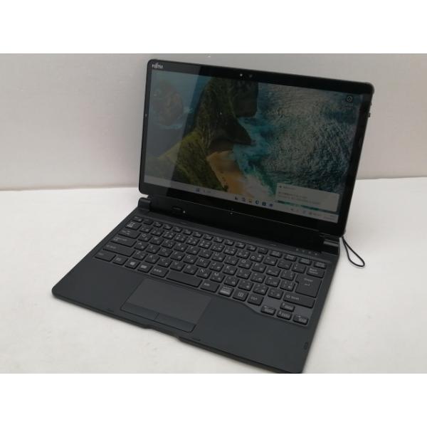 ■分類：Windowsタブレット■ランク：ランクC■メーカー：Fujitsu■製造番号：R9Z01081■備考：状態：バッテリー消耗（充電ケーブル非接続時だと10分弱で電源が切れます。）、液晶画面周りにムラ、天板・底面にスレ・キズがあります...