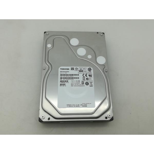 ■分類：3.5インチ 内蔵型SATA HDD■ランク：中古■メーカー：TOSHIBA■製造番号：3448K0Y0FS9A■備考：電源投入回数：858回/使用時間：83484時間(03月時点) 状態：電源ポート部に割れ（動作に影響なし）がござ...