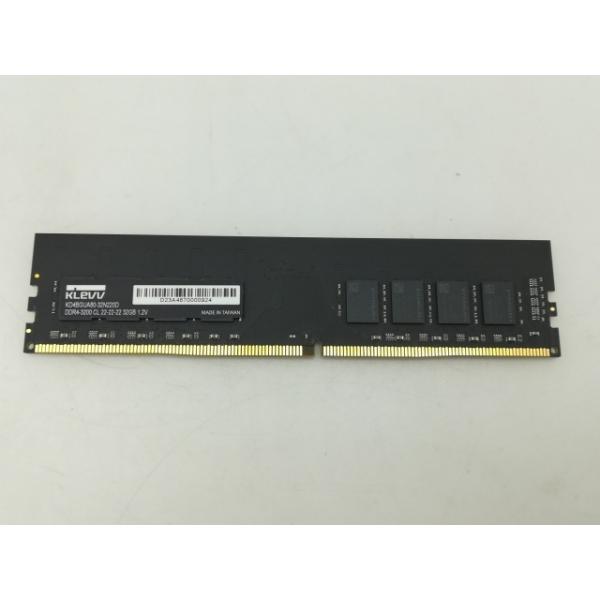 ■分類：メモリー■ランク：中古■メーカー：DDR4■製造番号：0924■備考：メーカー：KLEVV/型番：KD4BGUA80-32N220D 付属品：本体のみ■保証期間：１週間■注意事項：お客様のモニター発色の具合によって、実際の商品と色合...