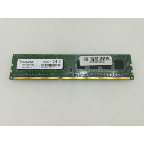 ■分類：メモリー■ランク：中古■メーカー：DDR3■備考：メーカー：ADATA付属品：本体のみ■保証期間：１週間■注意事項：お客様のモニター発色の具合によって、実際の商品と色合いが異なる場合があります。