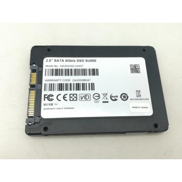 ■分類：SSD■ランク：中古■メーカー：A-DATA■製造番号：2I4320086047■備考：電源投入回数：1747回/使用時間：16080時間(6月時点)付属品：本体のみ■保証期間：１週間■注意事項：お客様のモニター発色の具合によって、...