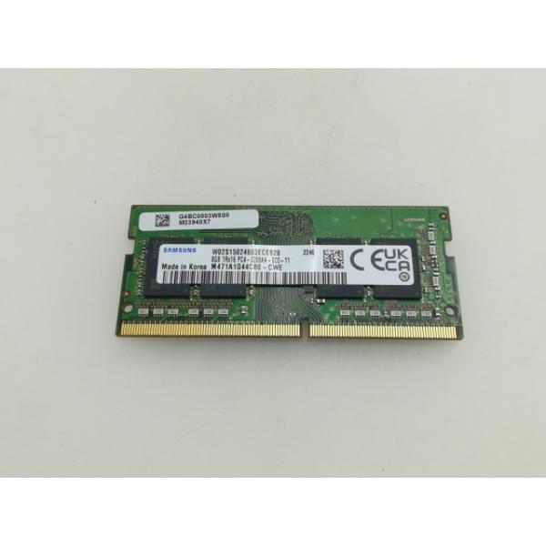 ■分類：メモリー■ランク：中古■メーカー：260PIN■製造番号：2246/2323■備考：メーカー：SAMSUNG型番：M471A1G44CB0-CWE■保証期間：１週間■注意事項：お客様のモニター発色の具合によって、実際の商品と色合いが...