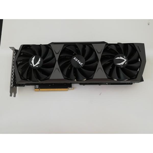 ■分類：ビデオボード■ランク：中古■メーカー：ZOTAC■製造番号：N211200028594■備考：状態：背面スレキズ、ファンとヒートシンクサビ・ホコリ 付属品：本体のみ■保証期間：１週間■注意事項：お客様のモニター発色の具合によって、実...