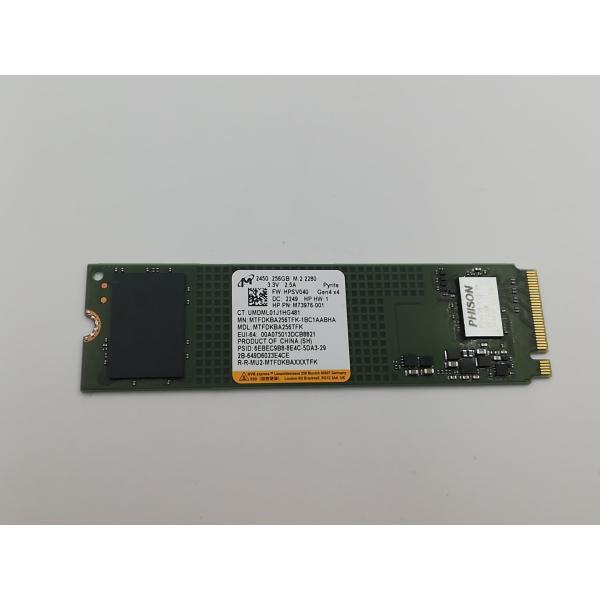 ■分類：SSD■ランク：中古■メーカー：各社■製造番号：T091CC46H■備考：Micron MTFDKBA256TFK■保証期間：１週間■注意事項：お客様のモニター発色の具合によって、実際の商品と色合いが異なる場合があります。