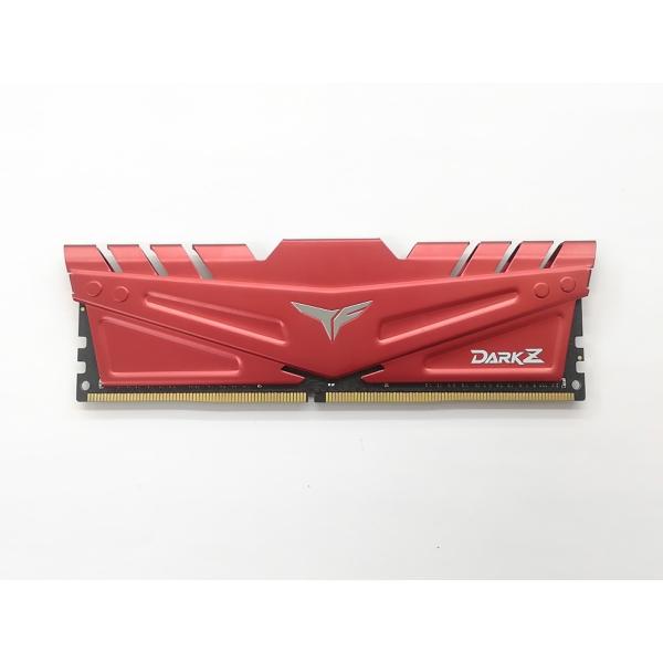 ■分類：メモリー■ランク：中古■メーカー：DDR4■製造番号：0007/0008■備考：T-FORCEDARKZ■保証期間：１週間■注意事項：お客様のモニター発色の具合によって、実際の商品と色合いが異なる場合があります。