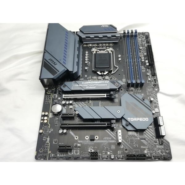 ■分類：マザーボード■ランク：中古■メーカー：MSI■製造番号：601-7D08-020B2204001896■備考：BIOS ver：A.A0 付属品：箱、印刷物、SATAケーブル、M.2ビス・スタンドオフ■保証期間：１週間■注意事項：お...