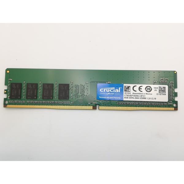 ■分類：メモリー■ランク：中古■メーカー：DDR4■製造番号：1838*2■備考：Micron/Crucial 付属品：本体のみ■保証期間：１週間■注意事項：お客様のモニター発色の具合によって、実際の商品と色合いが異なる場合があります。