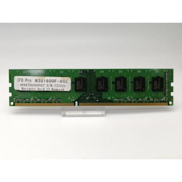 ■分類：メモリー■ランク：中古■メーカー：DDR3■製造番号：CF EL 1222*3■備考：※複数在庫の商品の為、画像はイメージです。 CFD　ELPIDA 付属品：本体のみ■保証期間：１週間■注意事項：お客様のモニター発色の具合によって...