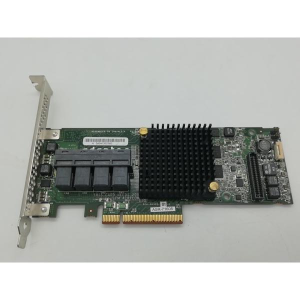 ■分類：PCI/PCIeカード■ランク：中古■メーカー：Adaptec■製造番号：3A04130239D■備考：付属品：SASケーブル*4、LPブラケット■保証期間：１週間■注意事項：お客様のモニター発色の具合によって、実際の商品と色合いが...