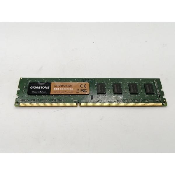 ■分類：メモリー■ランク：中古■メーカー：DDR3■製造番号：GIGASTONE 基板B63URCB 0.70*2■備考：GIGASTONE 付属品：本体のみ■保証期間：１週間■注意事項：お客様のモニター発色の具合によって、実際の商品と色合...